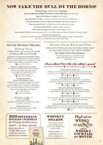 Monday-Saturday | The Bulls Head Pub Mobberley